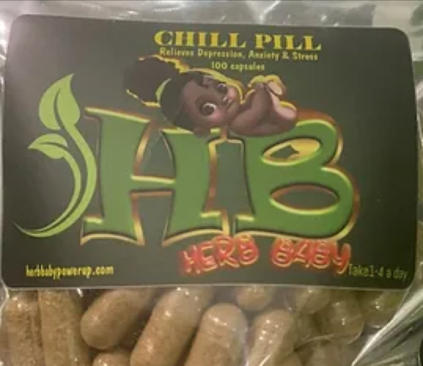 Chill Pills (100 capsules) – Herbbaby Inc.
